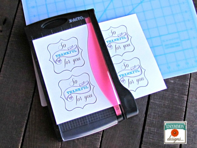 Thanksgiving Printable Tags