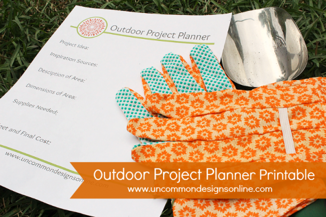 Outdoor Project Planning with The Home Depot #DigIn