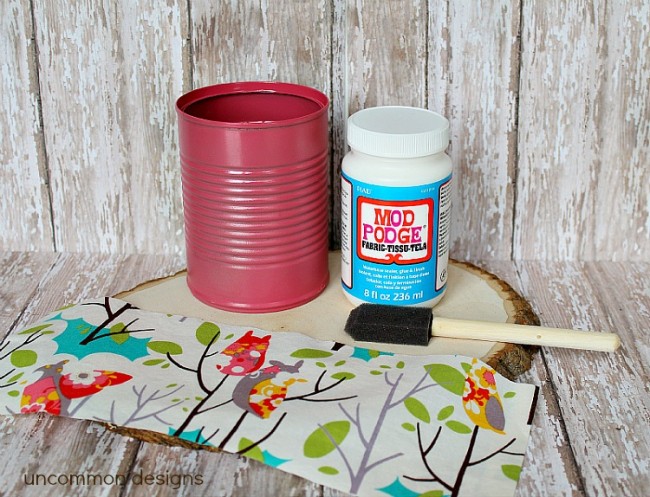 Fabric Covered Aluminum Can Organizers