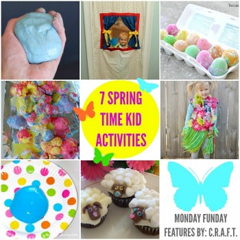 7 Springtime Kid’s Activities and Crafts | Monday Funday {65}