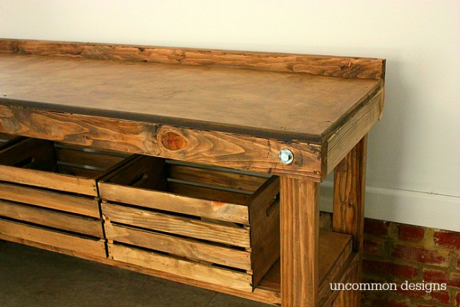 Quick and Easy Striped Workbench