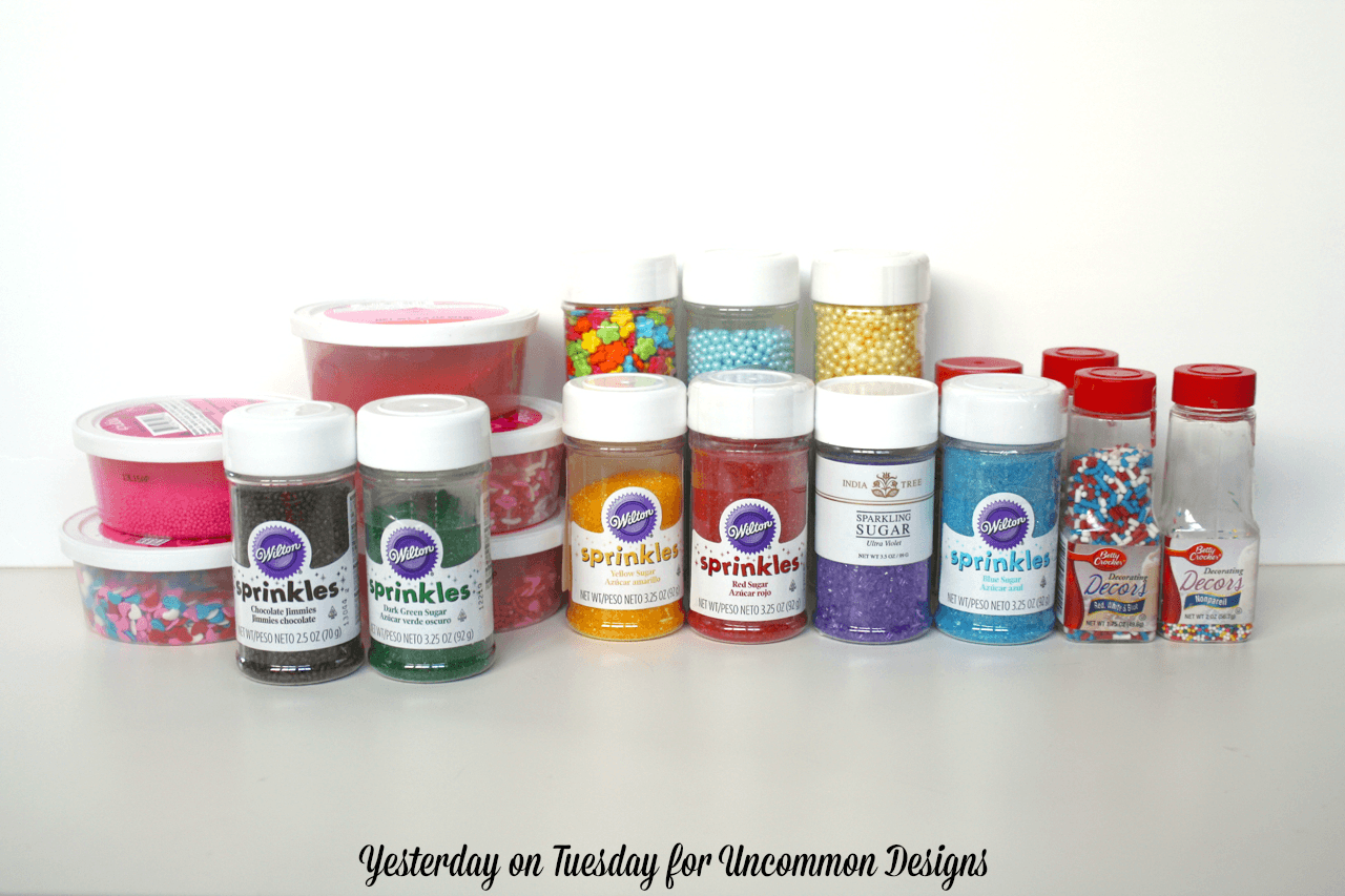 How to Organize Sprinkles - Uncommon Designs