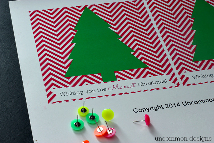 Gift Idea for Girls: Free Printable Earring Cards