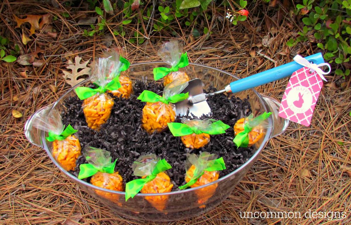Make your Own Carrot Patch for Easter Treats