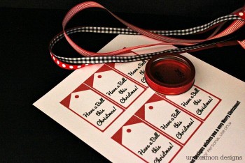 Have a Ball This Christmas Printable Gift Tags