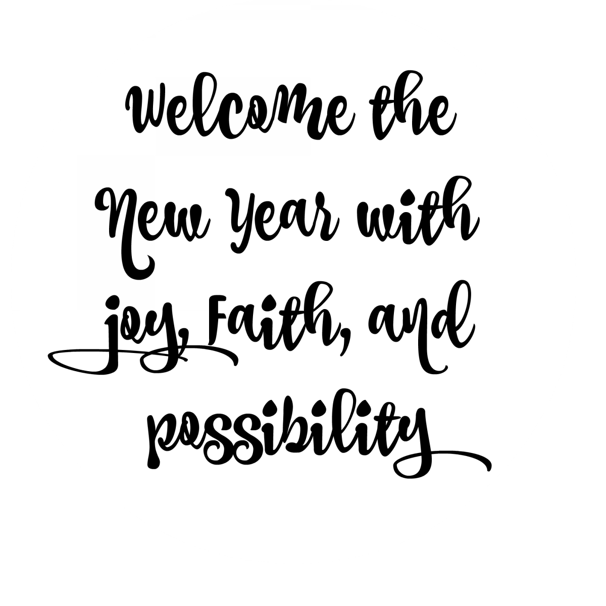 Happy New Year Printable Tags - Uncommon Designs