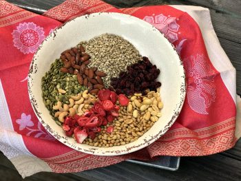 Homemade Trail Mix and Free Printable Labels - Uncommon Designs