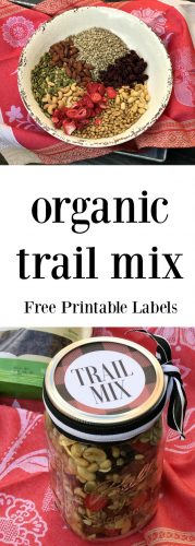 Homemade Trail Mix and Free Printable Labels - Uncommon Designs