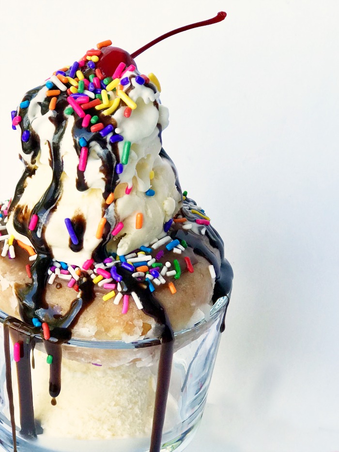 Donut Ice Cream Sundae Uncommon Designs Donut Ice Cream Sundae Uncommon Designs